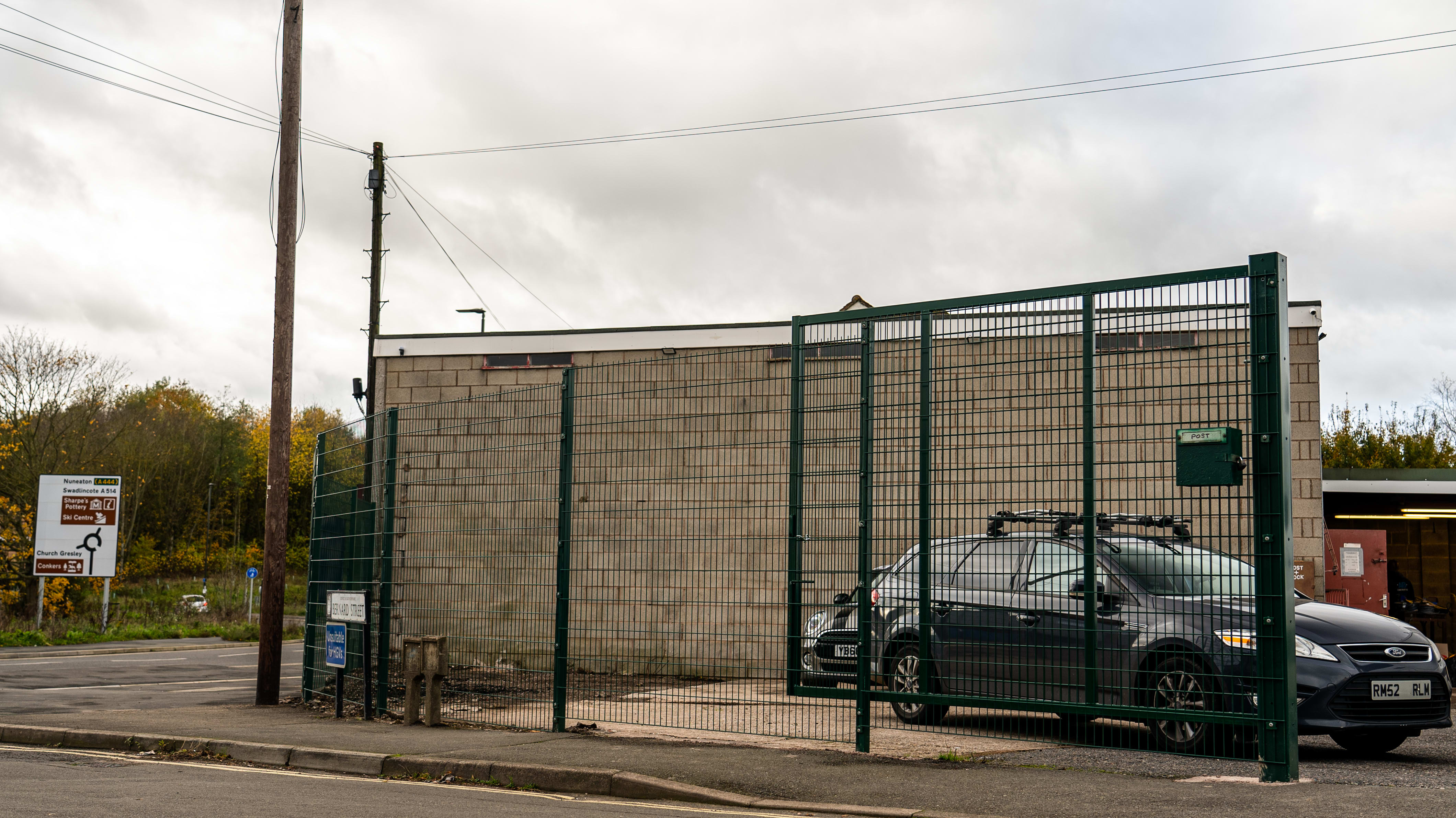 First Fence Case Study: Mesh for MOT Garage in Swadlincote | First ...