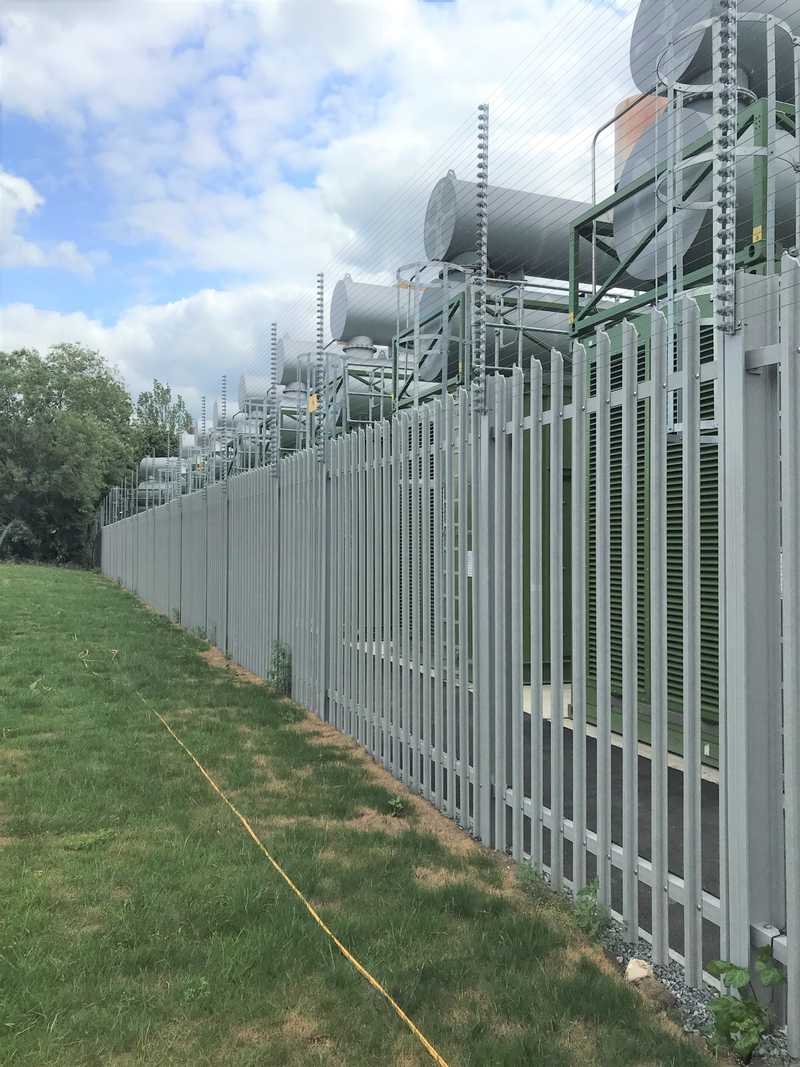 Product Spotlight: GRP Non-Conductive Palisade Fences | First Fence Ltd