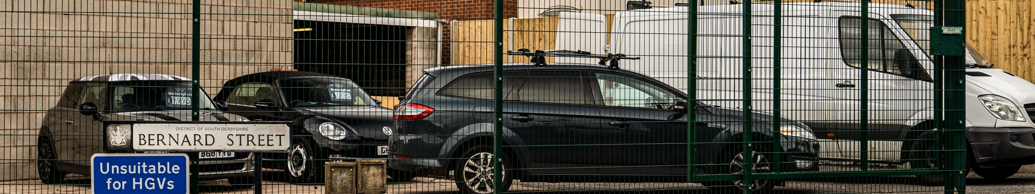 First Fence Case Study: Mesh for MOT Garage in Swadlincote | First ...