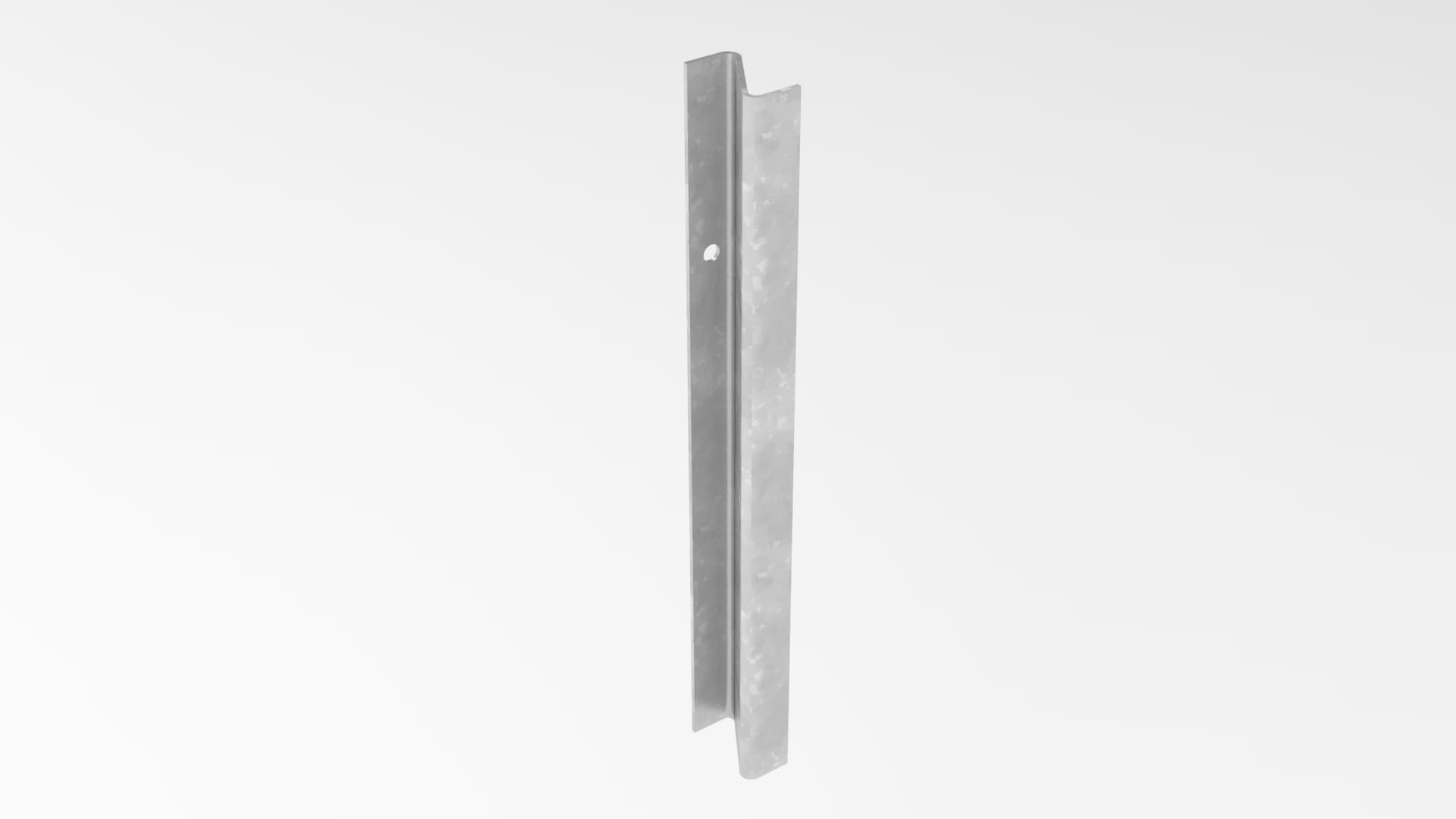 Armco 'Z' Style Dig In Post - Galvanised | First Fence Ltd