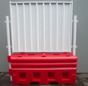Hoarding Panel for RB22 Crash Barriers | First Fence Ltd