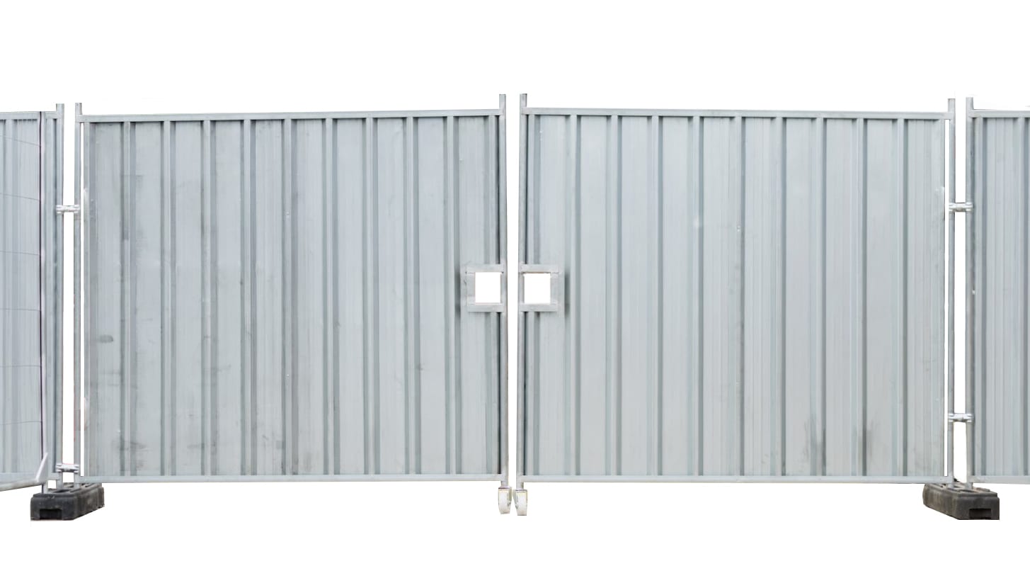 2.4m High Vehicle Hoarding Gate | Strong & Secure Access | First Fence Ltd