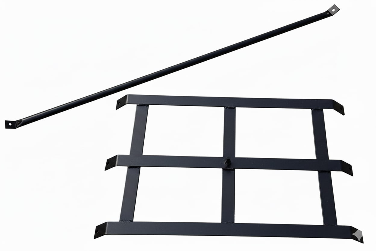 Stabilising Bar + Block Tray Combo | Temporary Fencing | First Fence Ltd
