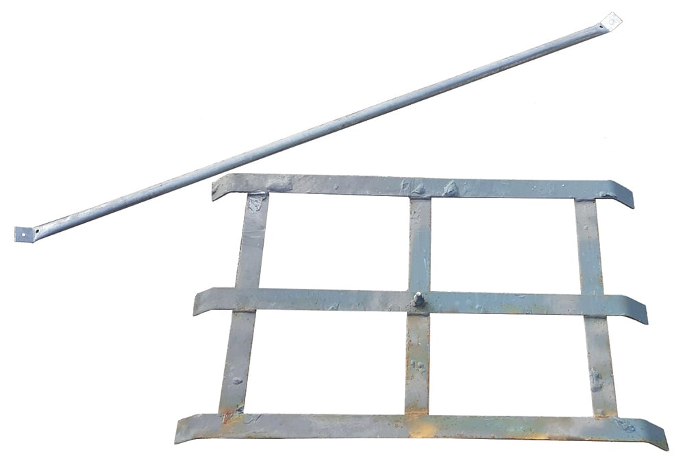 Stabilising Bar + Block Tray Combo | Temporary Fencing | First Fence Ltd