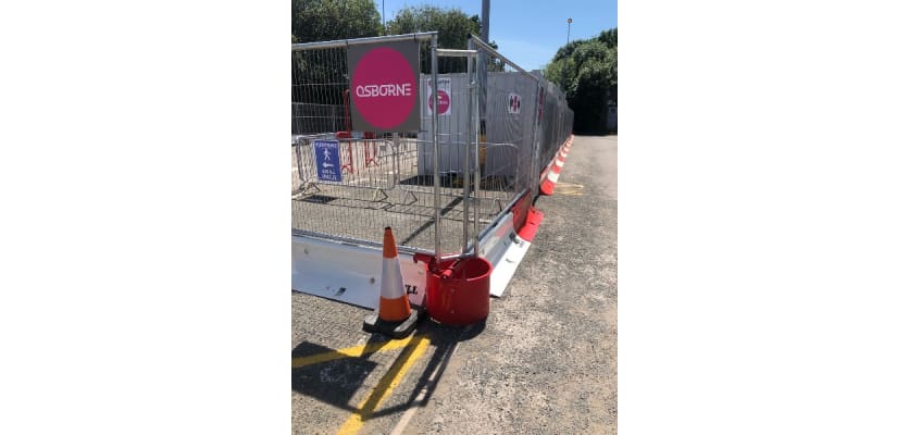 Bull Barrier Base | Crash Tested | First Fence Ltd