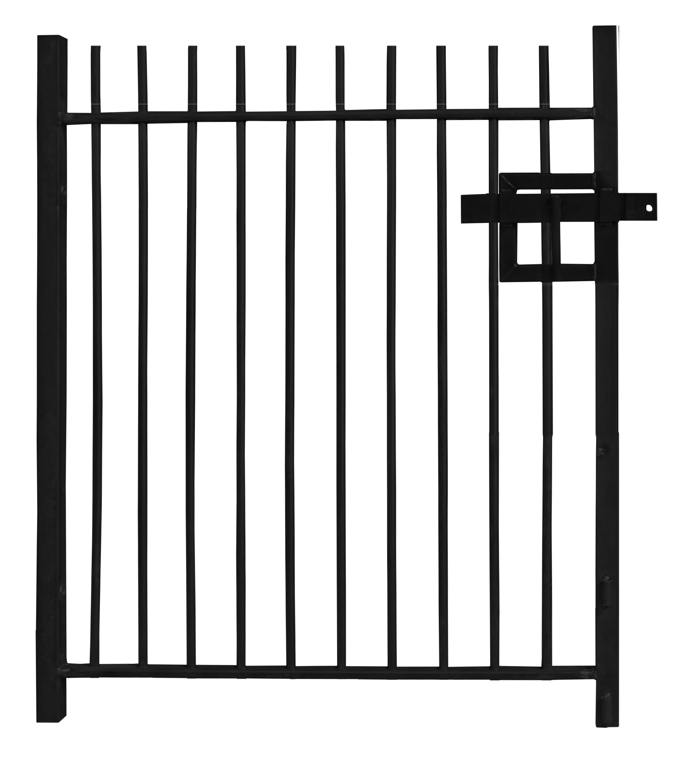 1.0m Wide Metal Pedestrian gate | Vertical Bar Railing | First Fence Ltd