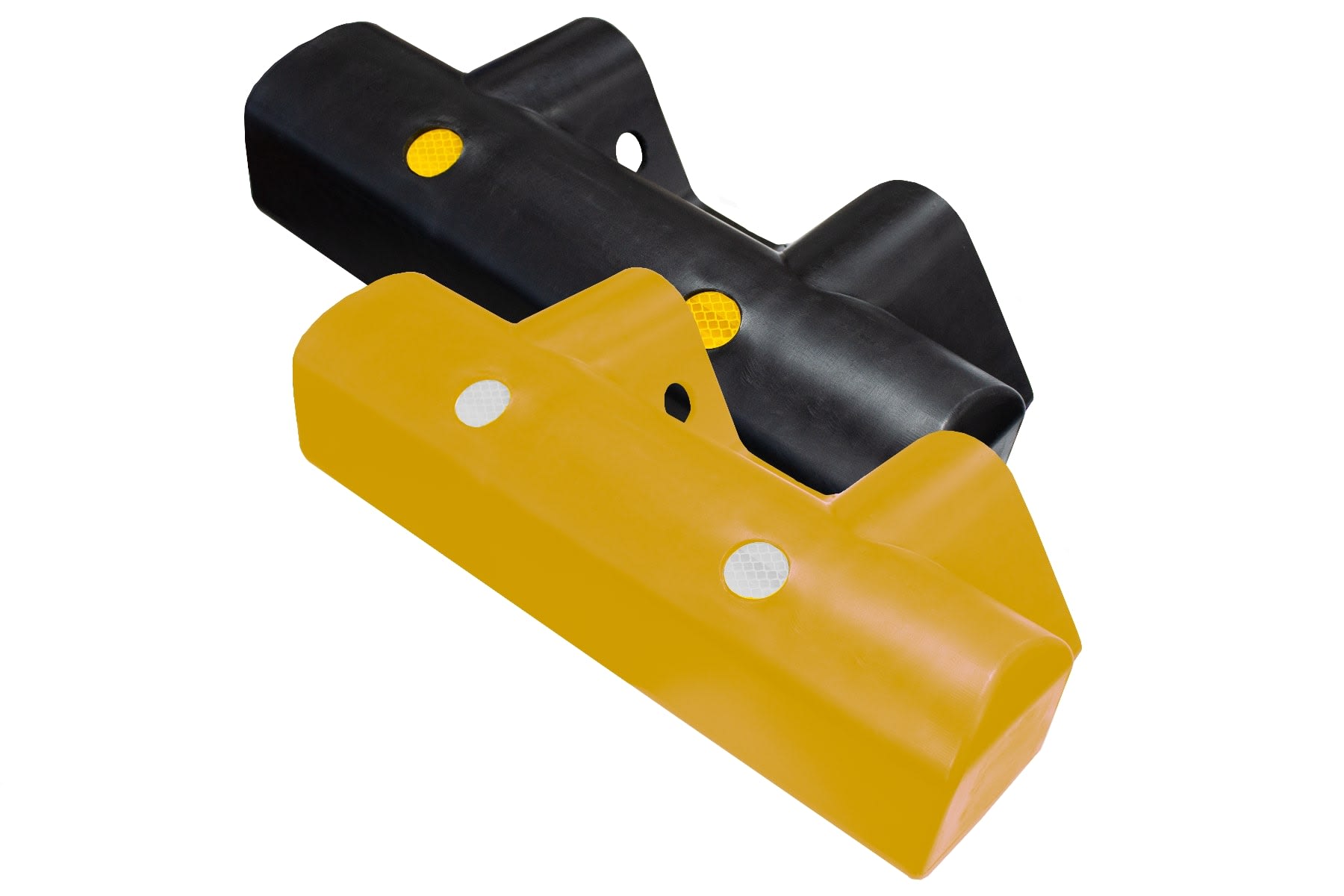 Armco Pedestrian Safety End with Hi-Vis Reflectors | First Fence Ltd