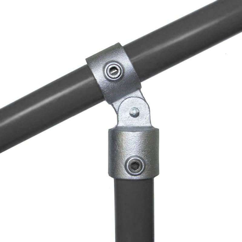 Size 8 Tube Single Swivel (A44) | Key Clamp Fitting | First Fence Ltd