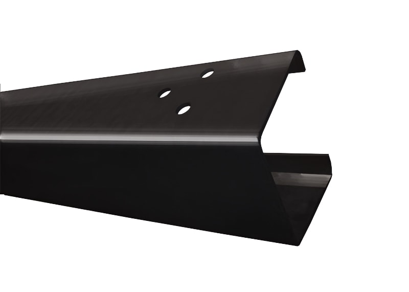 Black Open Box Beam 4.8m | Armco Supplies | First Fence Ltd
