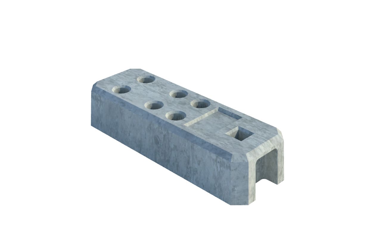 Concrete Feet For Temporary Fencing | Heavy Duty Feet | First Fence Ltd