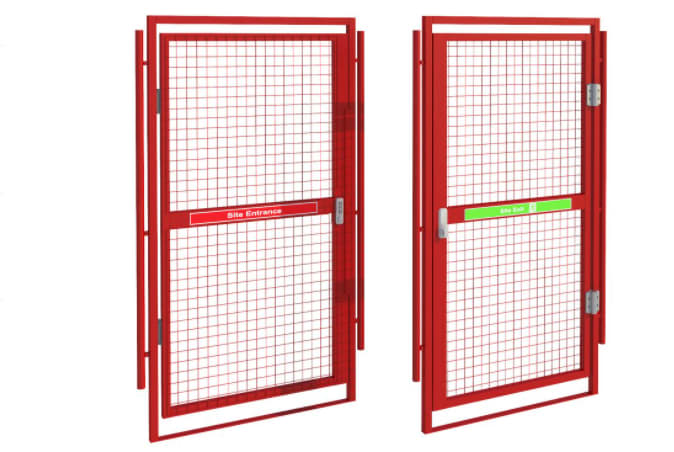 Digi Lock Pedestrian Gate| Temporary Gates | First Fence Ltd