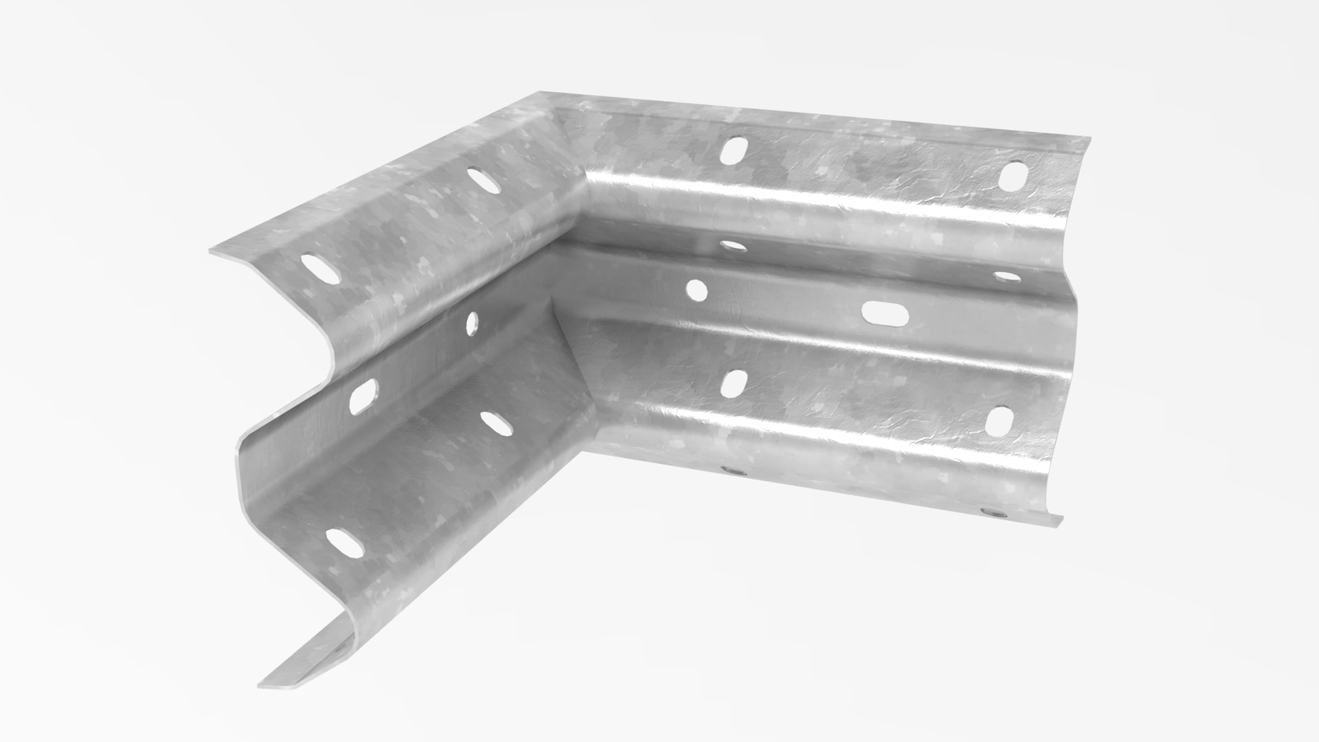 Armco Internal 90 Degree Corner Section - Galvanised / Yellow | First ...