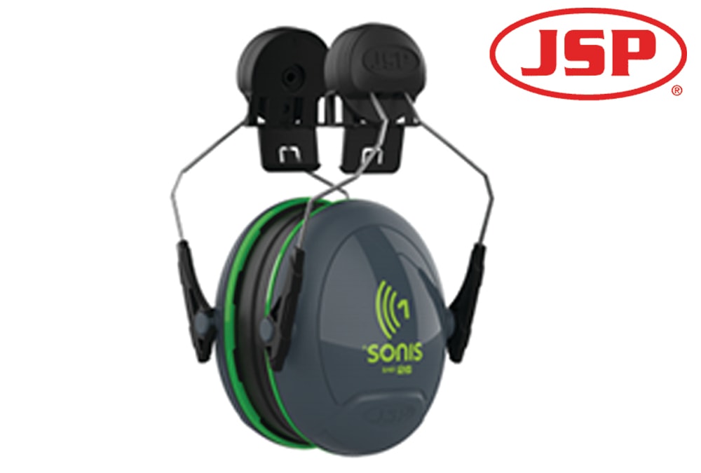 JSP Sonis1 Helmet Mounted Ear Defenders | Pack of 10 | First Fence Ltd