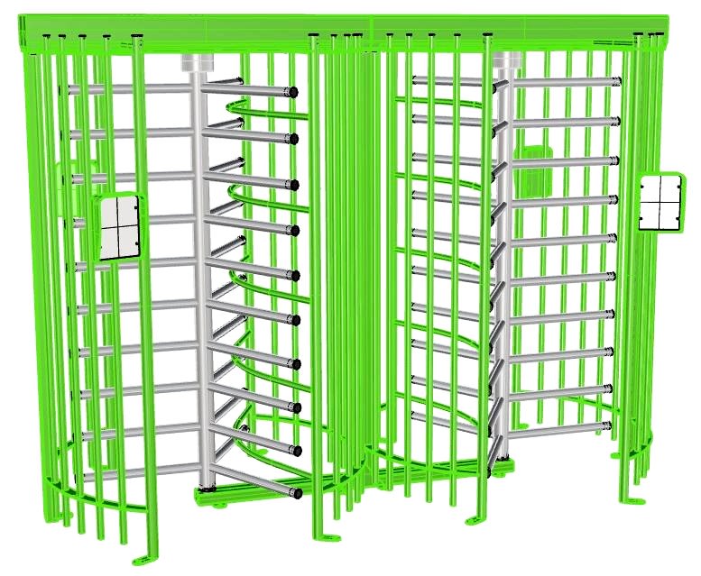 3 Wing Double Turnstile | Security Turnstile | First Fence Ltd
