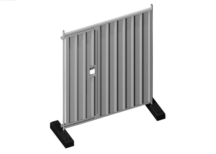 2.0m High Pedestrian Internal Access Door | Hoarding | First Fence Ltd