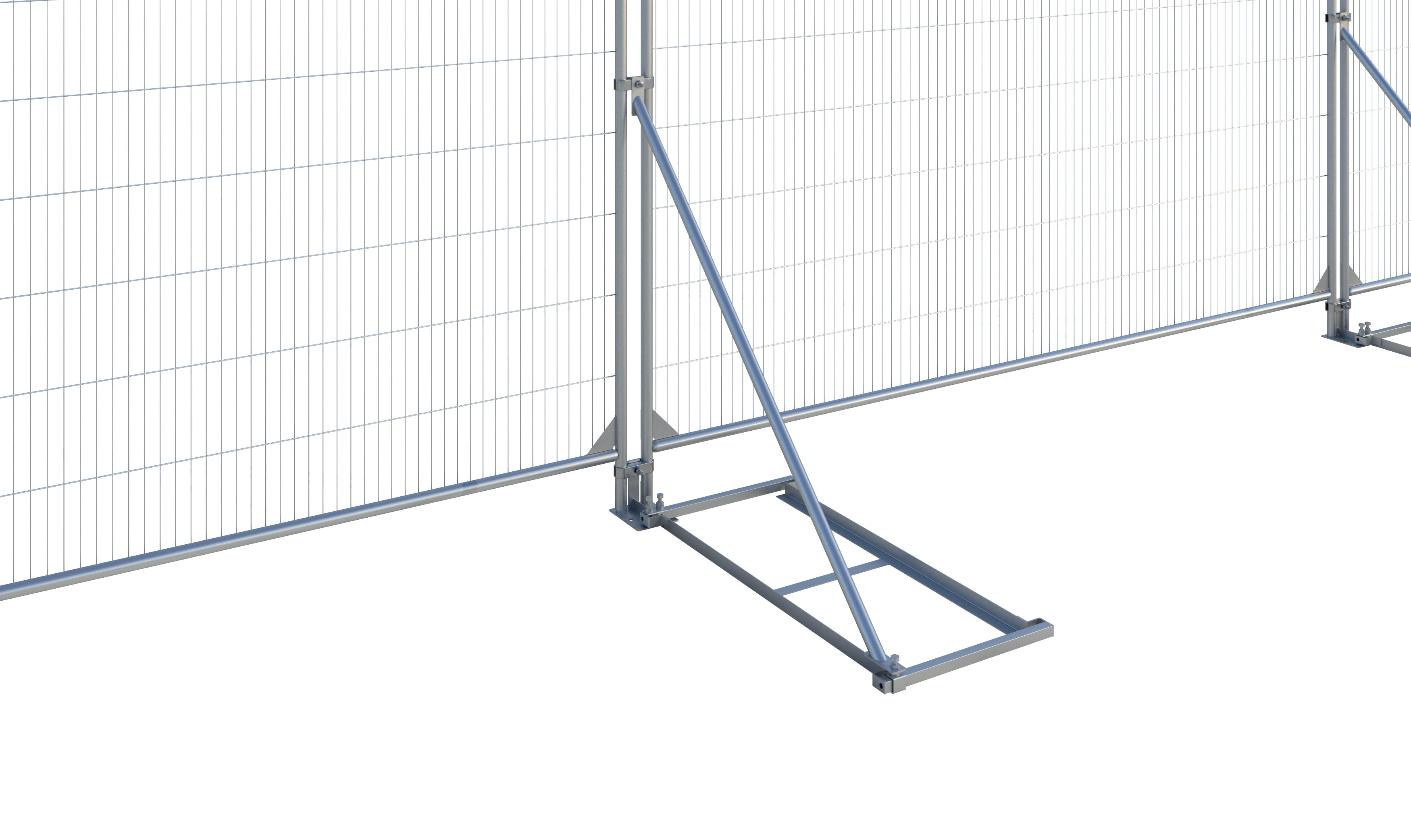 Big Foot Stabiliser System | Pre-Galvanised Steel | First Fence Ltd