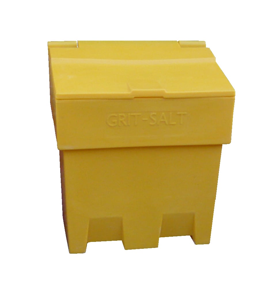 200kg Grit Bin | Yellow Storage or Grit Bin | First Fence Ltd