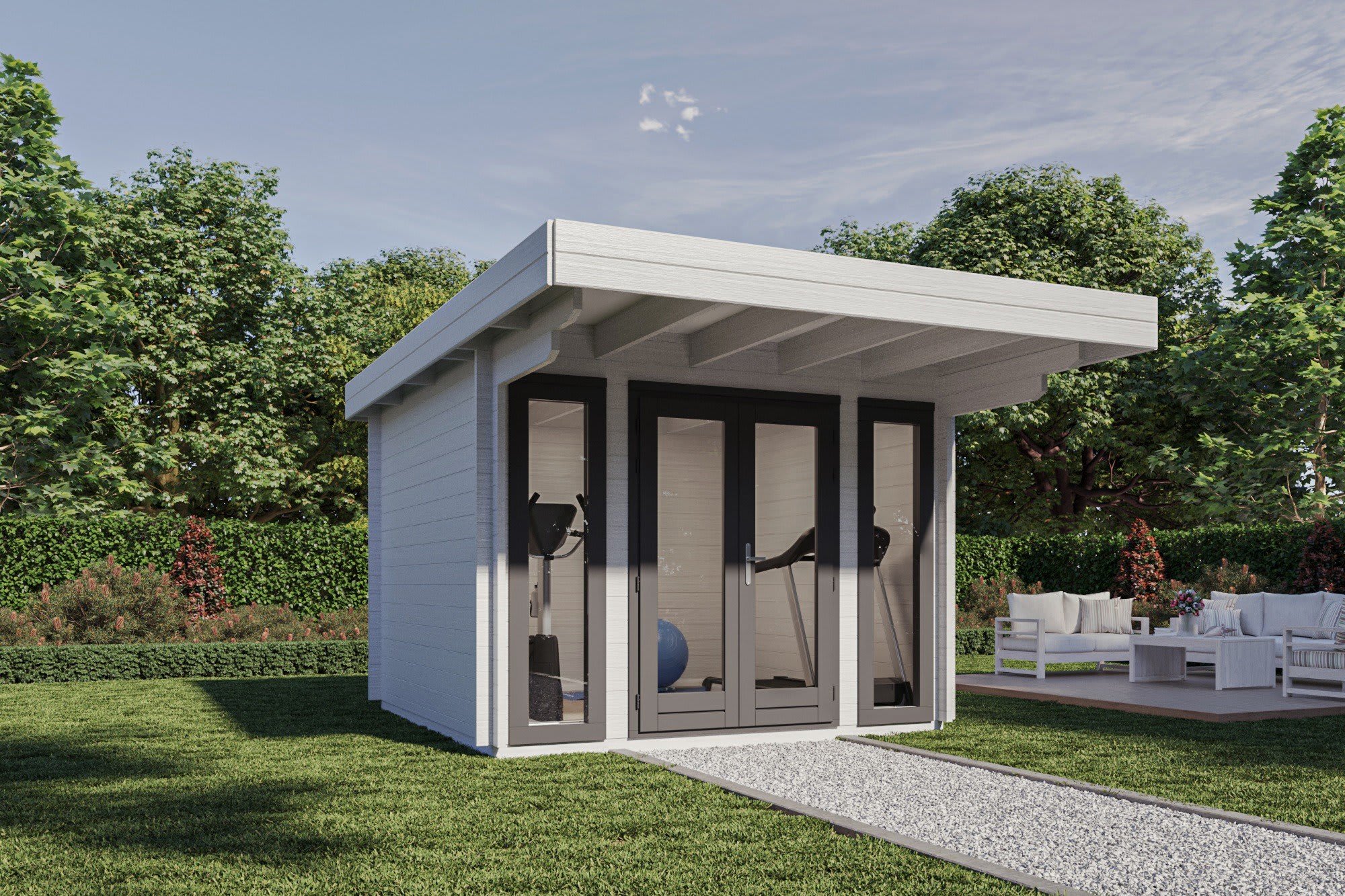 Dickens Timber Summer House | 3m x 3m | Free Delivery | First Fence Ltd