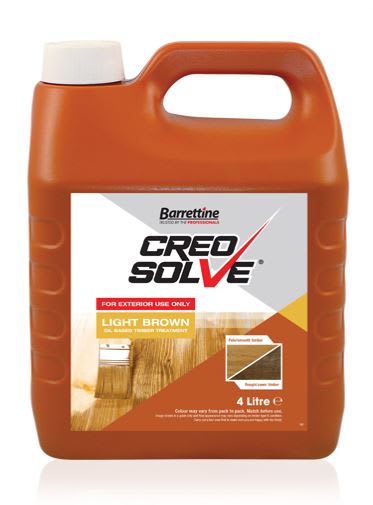 Creosolve Wood Treatment | 4L | Dark & Light Brown | First Fence Ltd