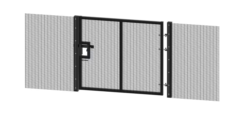 ProFence® 1.8m x 5.0m Single Leaf 358 Mesh Gate | SR1 Rated | First ...