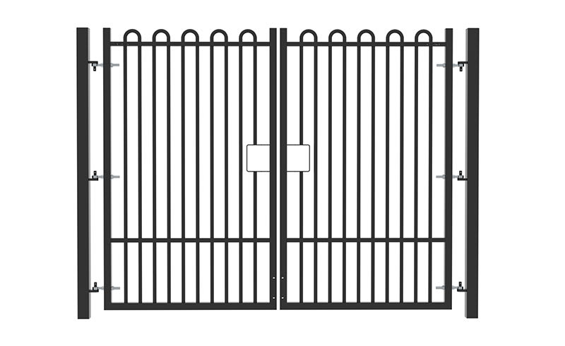2.4m High x 2.0m Wide EnviroRail® Play Sec Double Leaf Gate | First ...