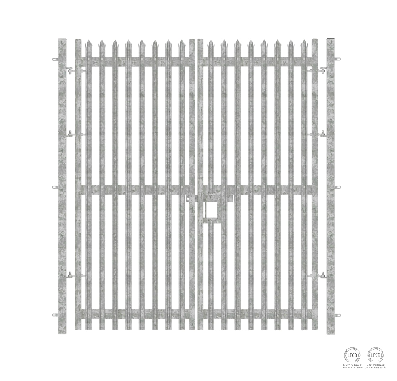 PaliFence® SR1(A1) 3.0m High Palisade Security Double Gate | First ...