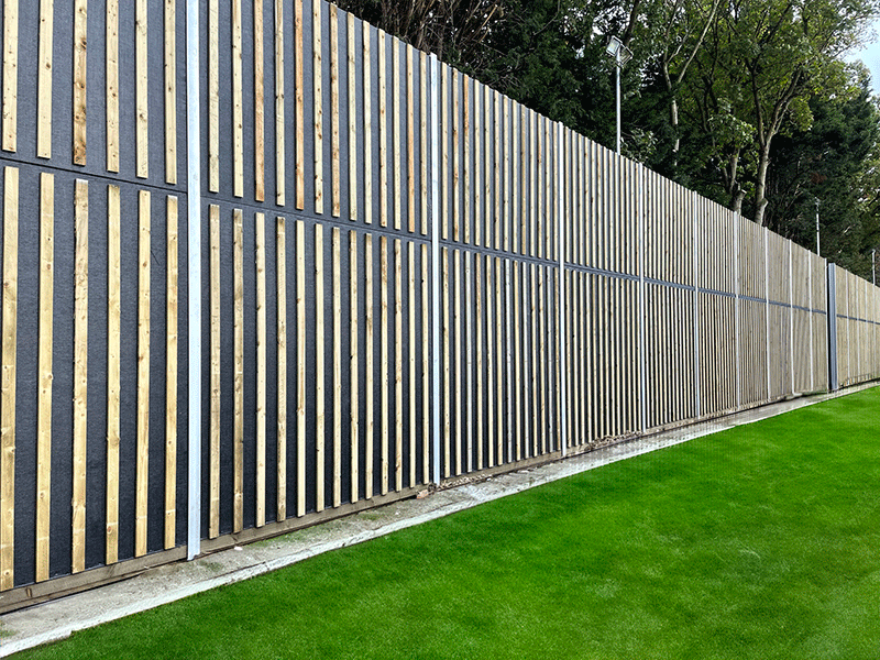 Soundproof Fence Panels | 2.4m Acoustic Fencing | First Fence Ltd