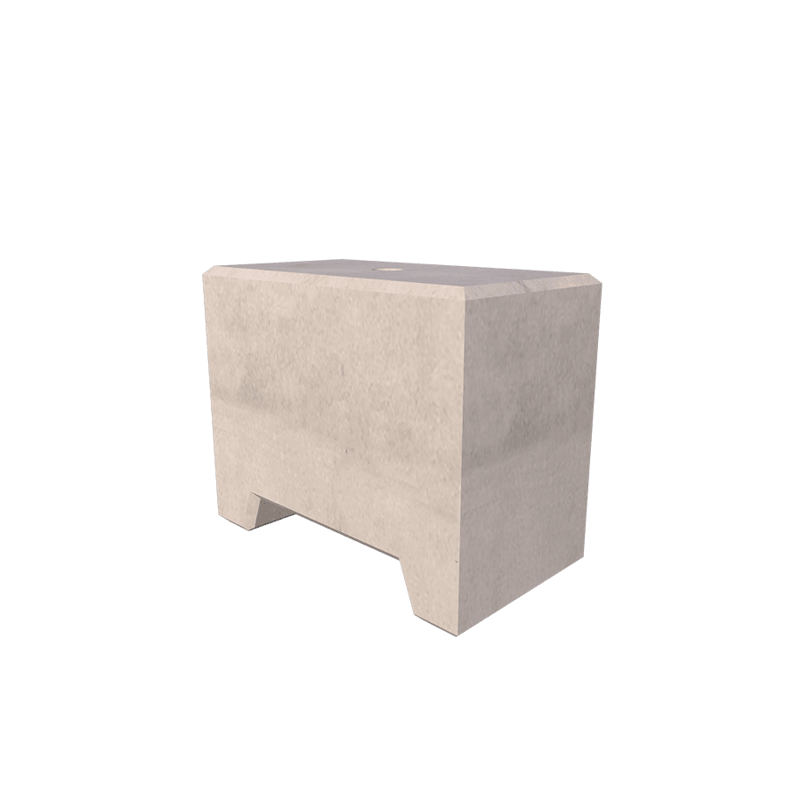 500kg Concrete Ballast Block: Secure Scaffolding & Hoarding | First ...