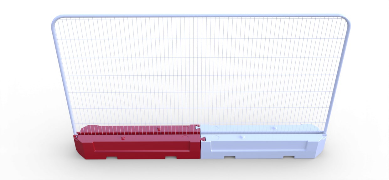 Rota Slot Ballast Barrier | Water Filled Slot Block Barriers | First ...