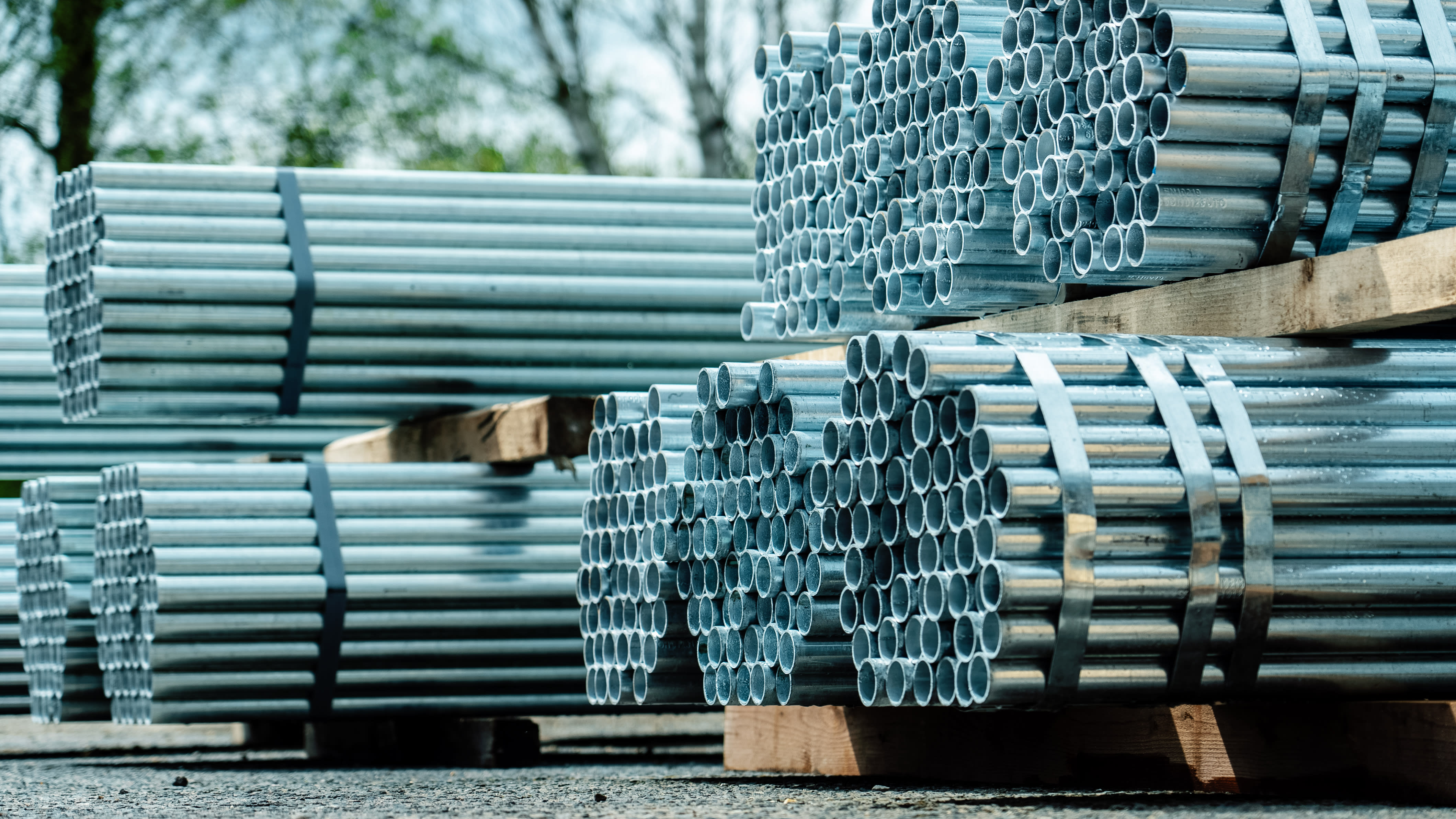 Scaffolding Tubes | Galvanised Steel Scaffold Tubes | First Fence Ltd