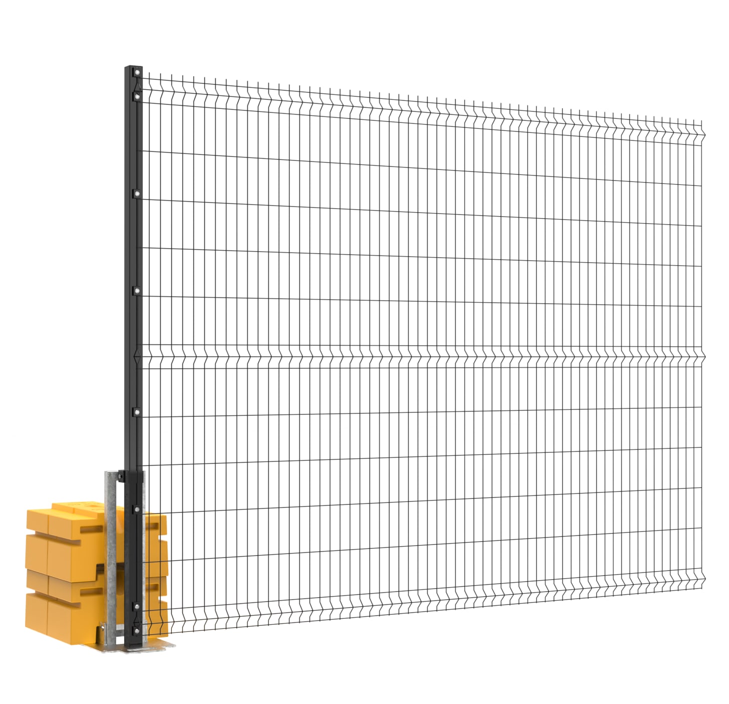2.4m High RapidShield V Mesh | Rapid Deployment Fencing | First Fence Ltd