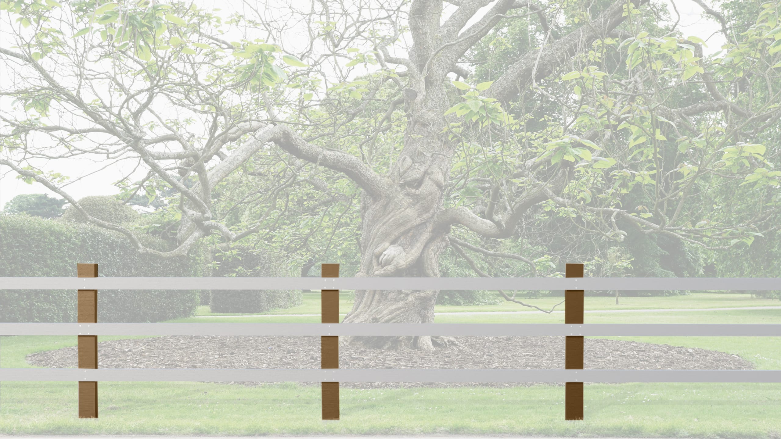 2.0m Plastic Post to suit 1.5m Post and Rail System | First Fence Ltd