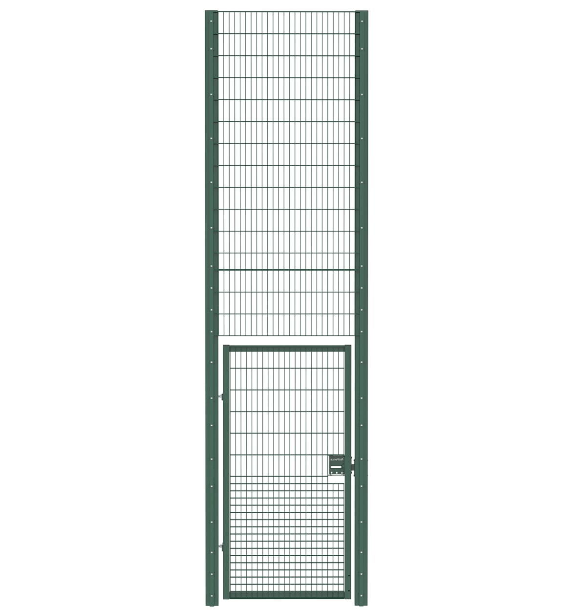 5.4m High x 1.2m Wide 868 Rebound Mesh Single Security Gate | First ...