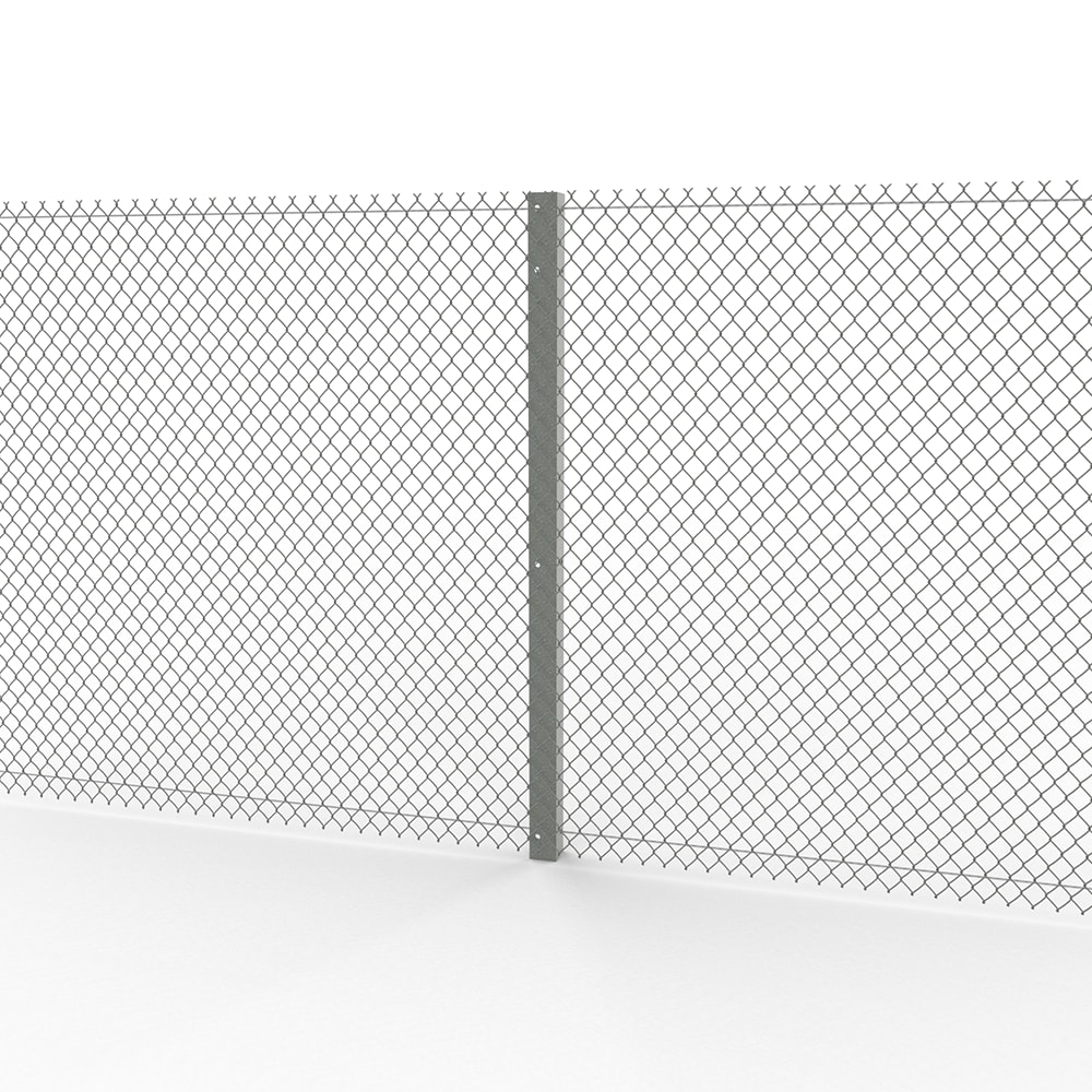 Steel Intermediate Post for 1.2m Chain Link Fence System | First Fence Ltd
