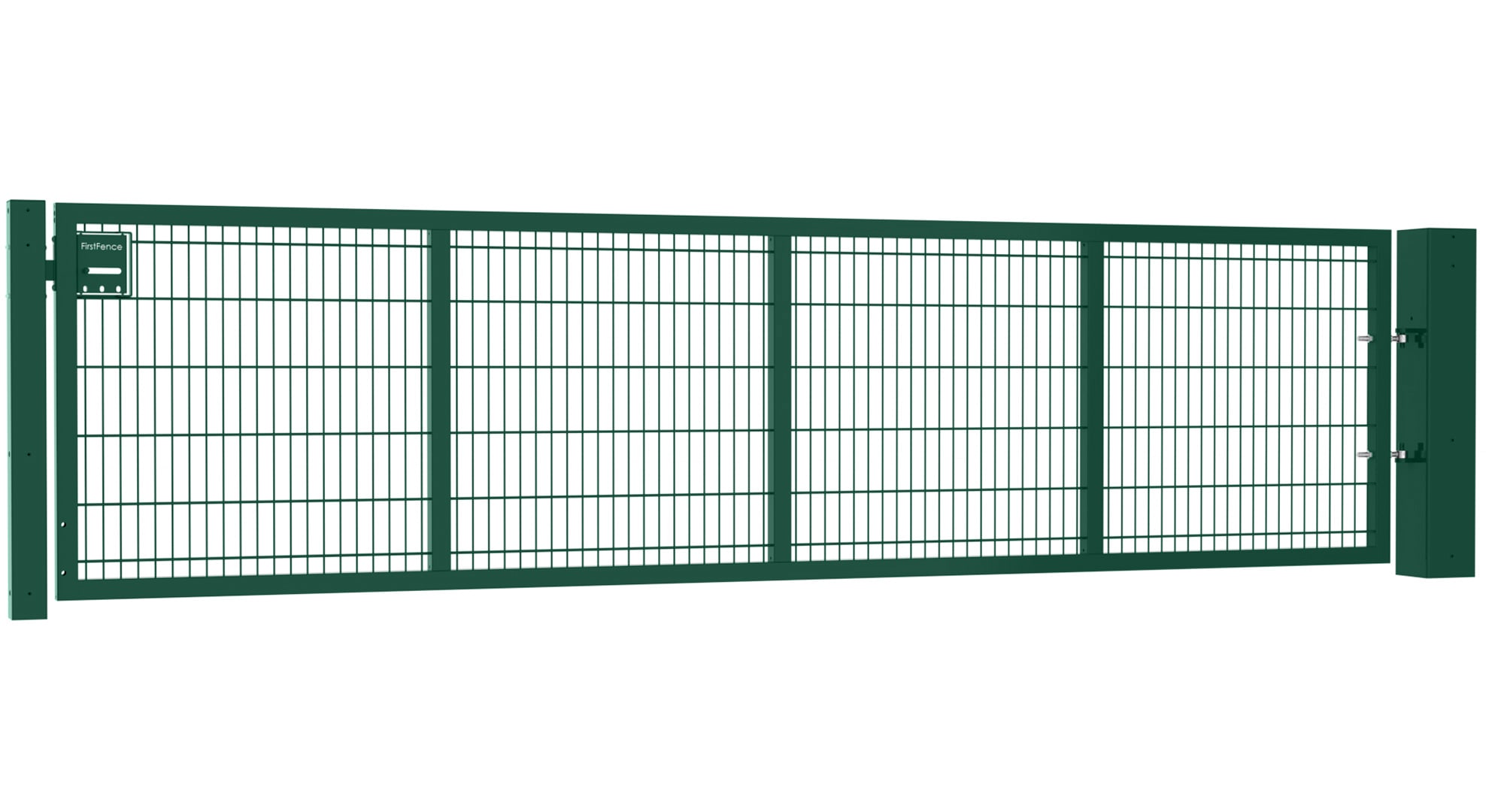 1.2m x 4.0m 868 Twin Mesh Security Gate – Apollo Gates | First Fence Ltd