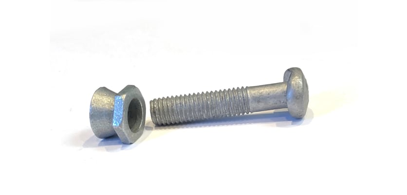 M8 Saddle Bolt and Nut | Secure Fastening Solutions | First Fence Ltd
