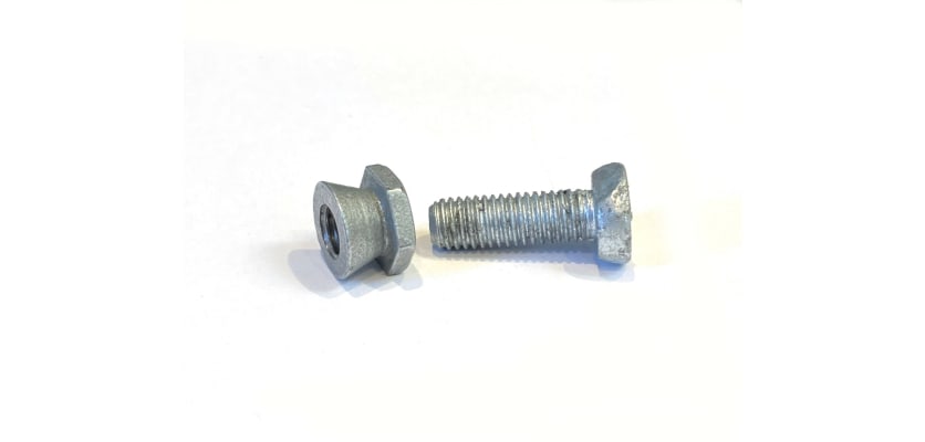 M8 Saddle Bolt and Nut | Secure Fastening Solutions | First Fence Ltd