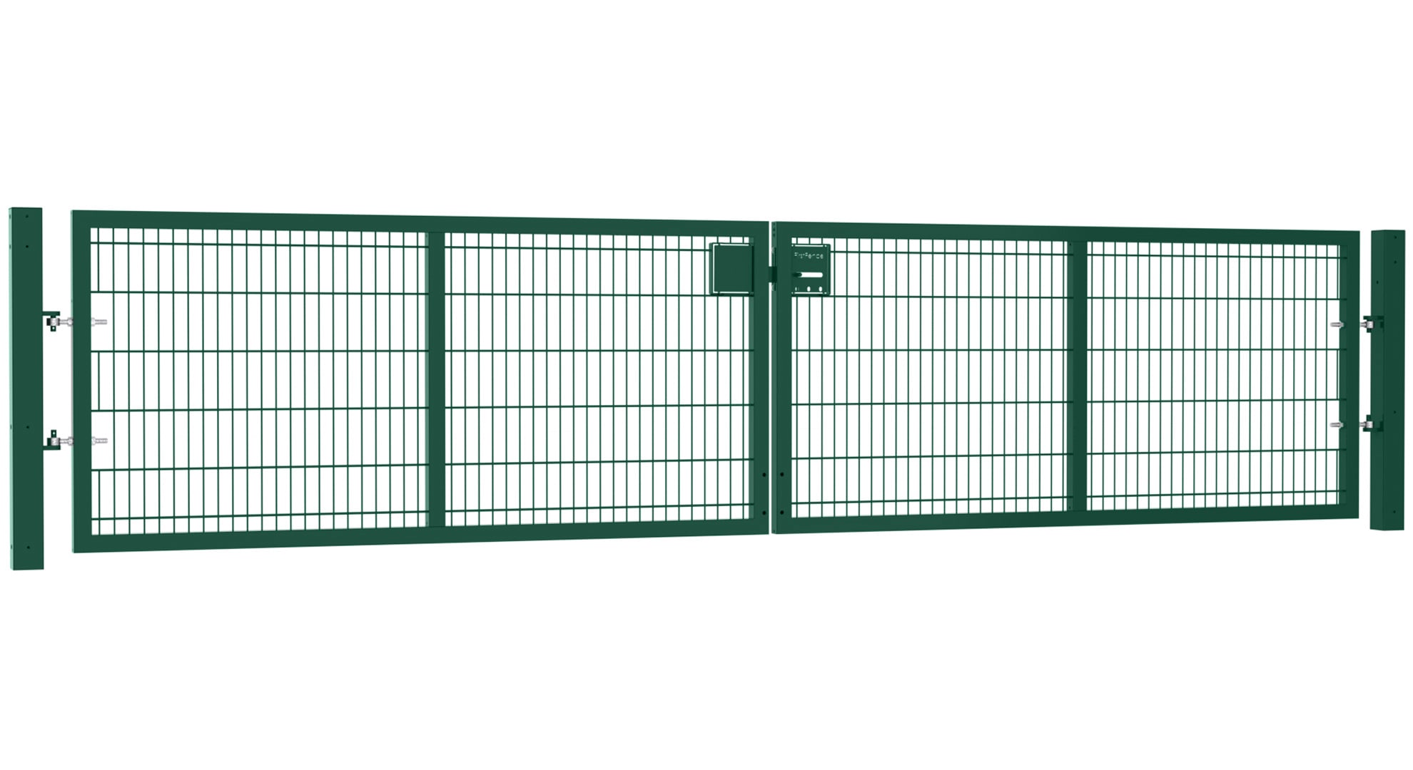 1.2m x 5.0m Apollo 868 Twin Mesh Steel Gate – Double Leaf | First Fence Ltd