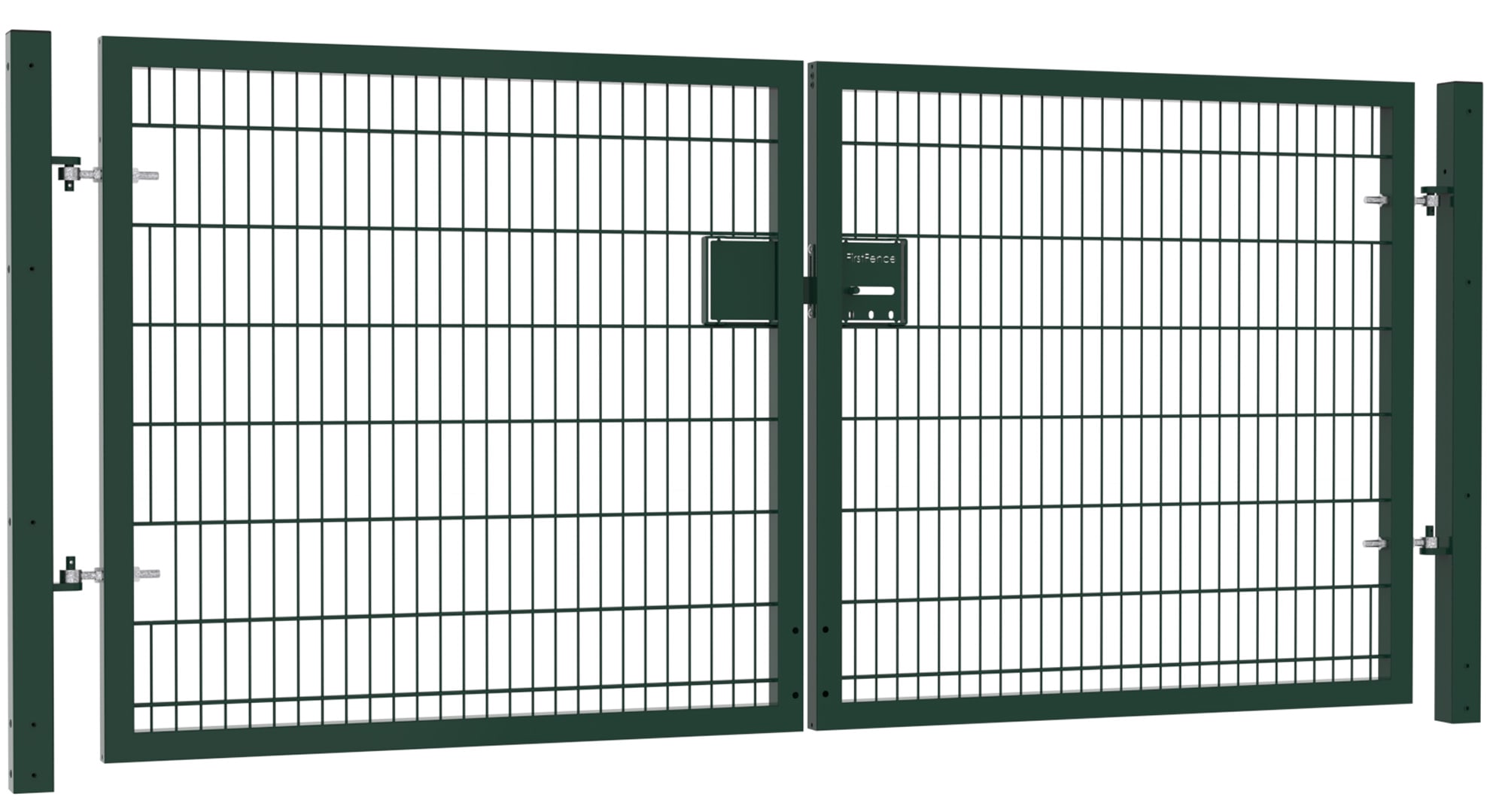 Apollo 1.5m x 2.0m Double Leaf Gate – 868 Twin Mesh Gates | First Fence Ltd