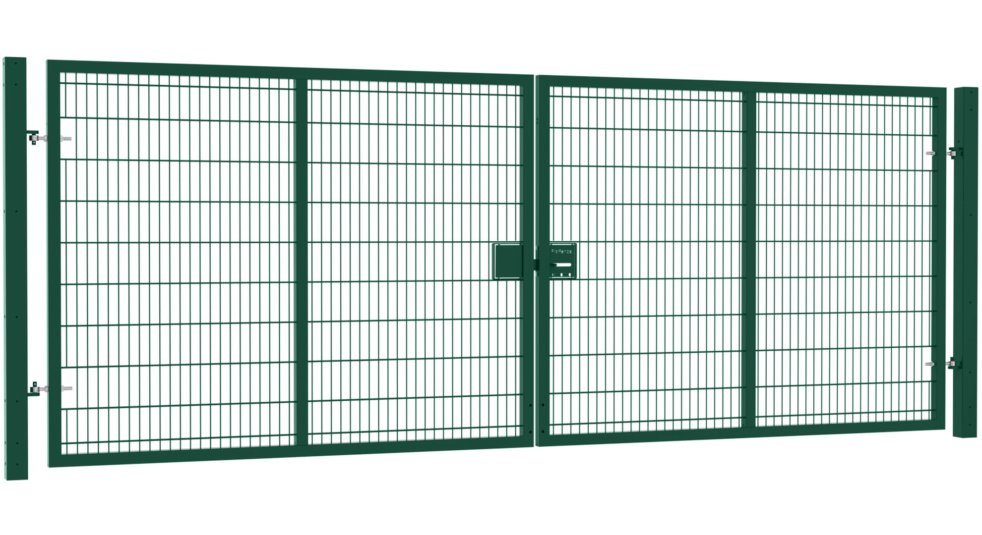 Apollo Steel Double Leaf Security Gate – 2m x 5m 868 Mesh | First Fence Ltd