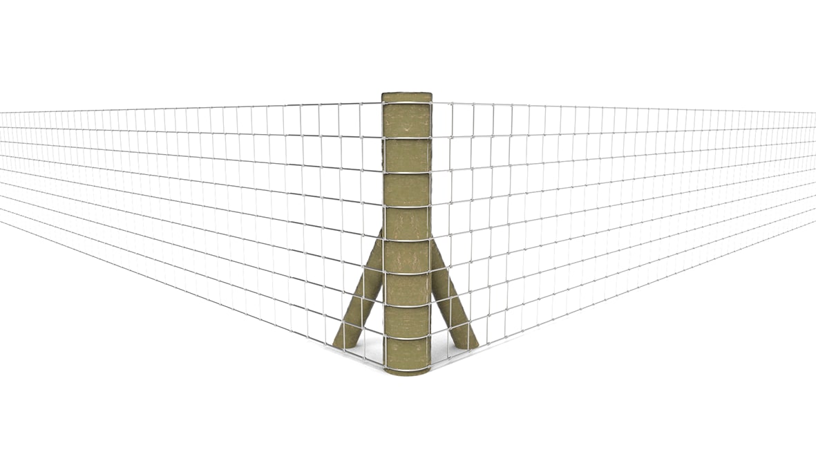 Support Corners with Timber Corner Strainer Post Kits | First Fence Ltd