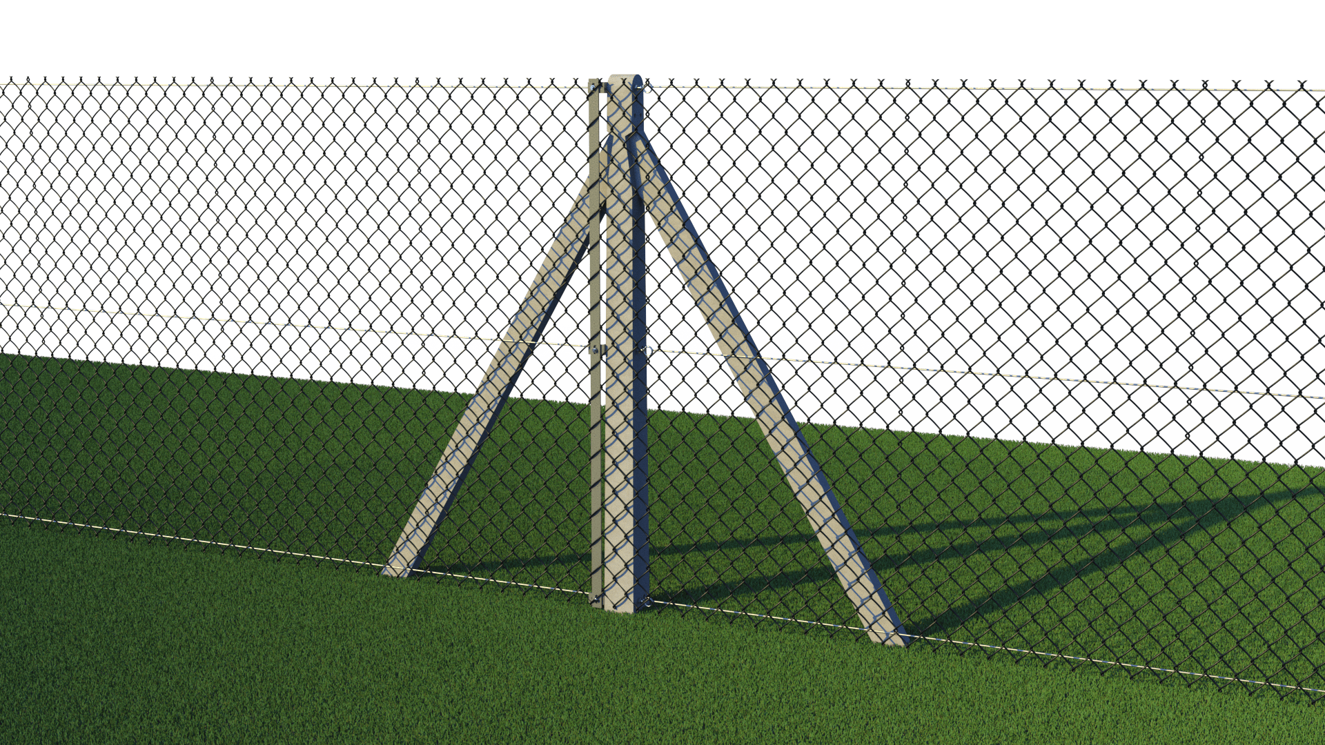 1.5m High Chain Link System with Concrete Posts - Calculator | First ...
