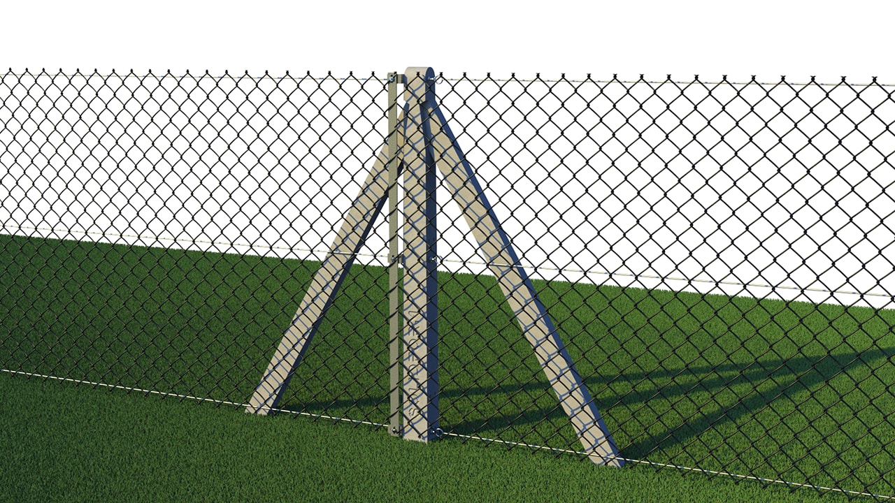 Concrete Post - to Suit 1.2m Chain Link Fencing System | First Fence Ltd