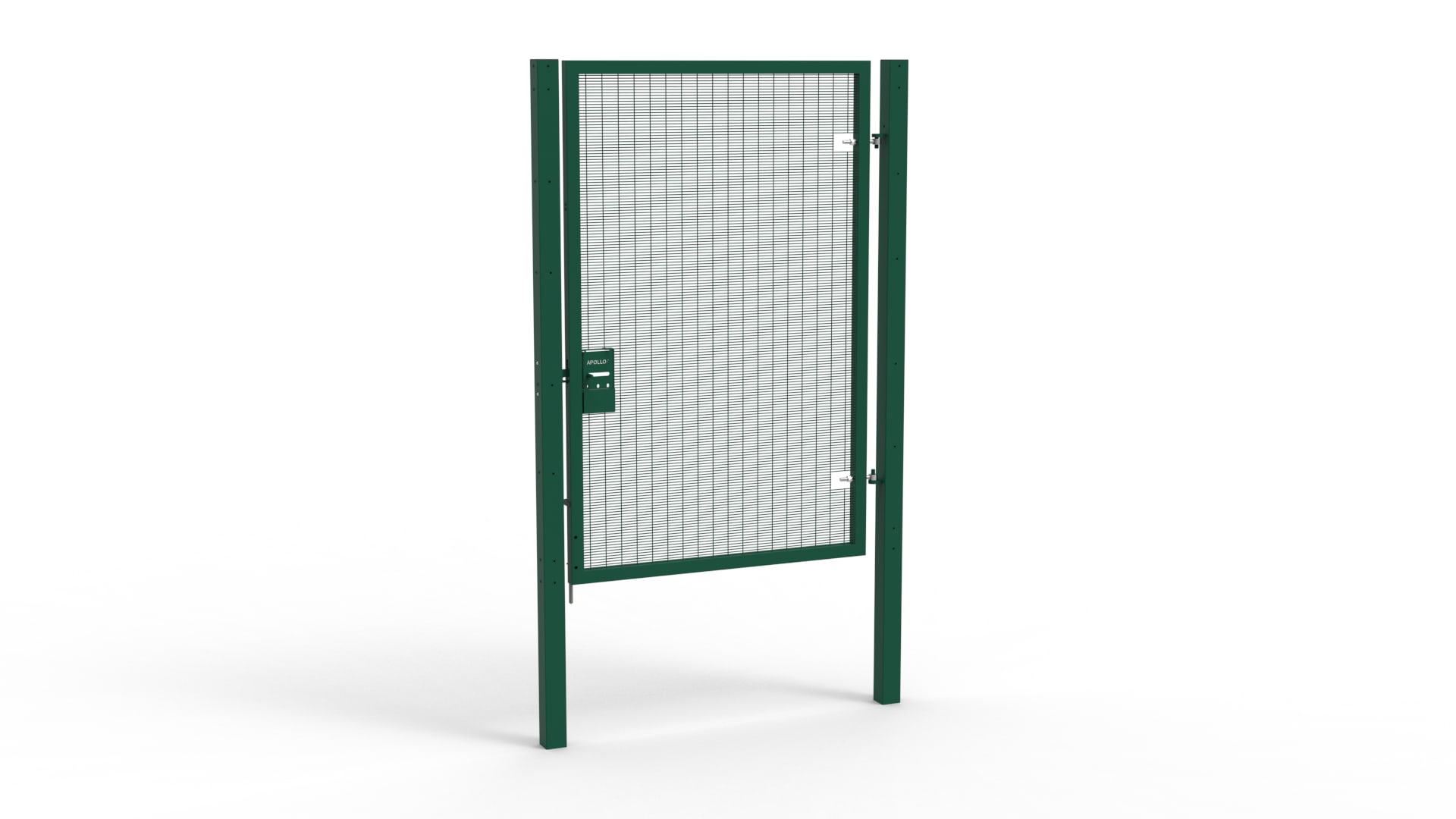 Apollo 2.4m x 1.5m 358 Prison Mesh Pedestrian Gate Kit | First Fence Ltd