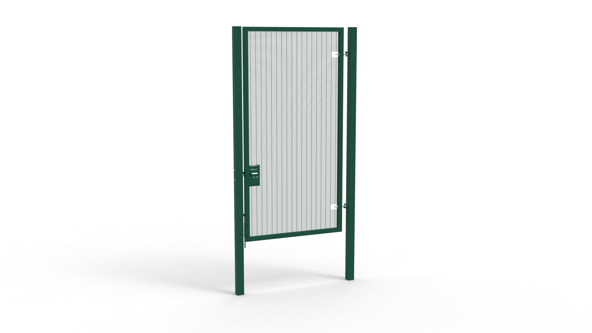 Apollo 3.0m High x 1.5m Wide 358 Prison Mesh Pedestrian Gate Kit ...