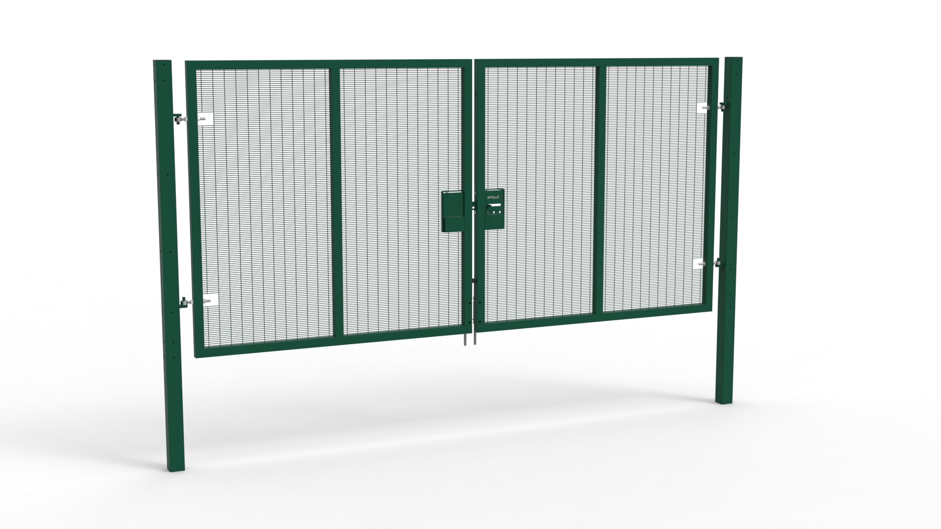 Apollo 2m x 4m Double Leaf Security Gate – Steel 358 Mesh | First Fence Ltd