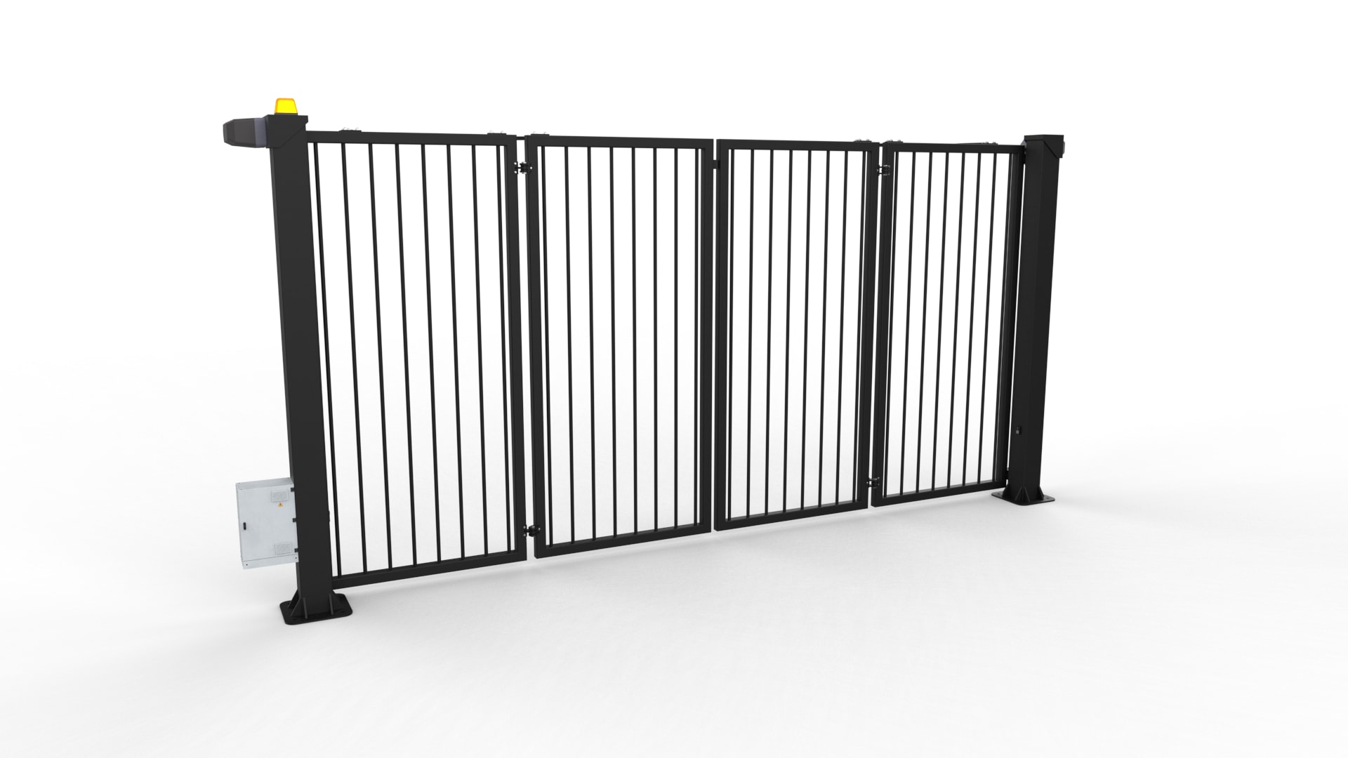 RapidFold Double Leaf Bi-Fold Speed Gate | Specialist Gate | First Fence Ltd