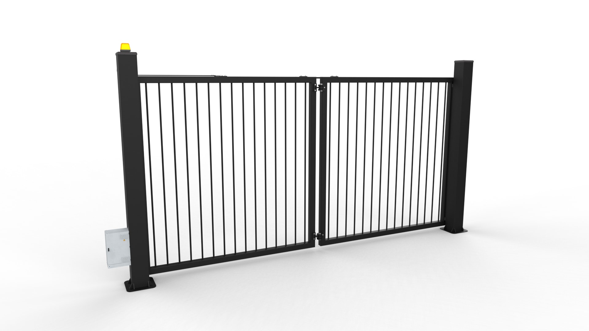 RapidFold Pro Single Leaf Automated Bi-Folding Speed Gate | First Fence Ltd