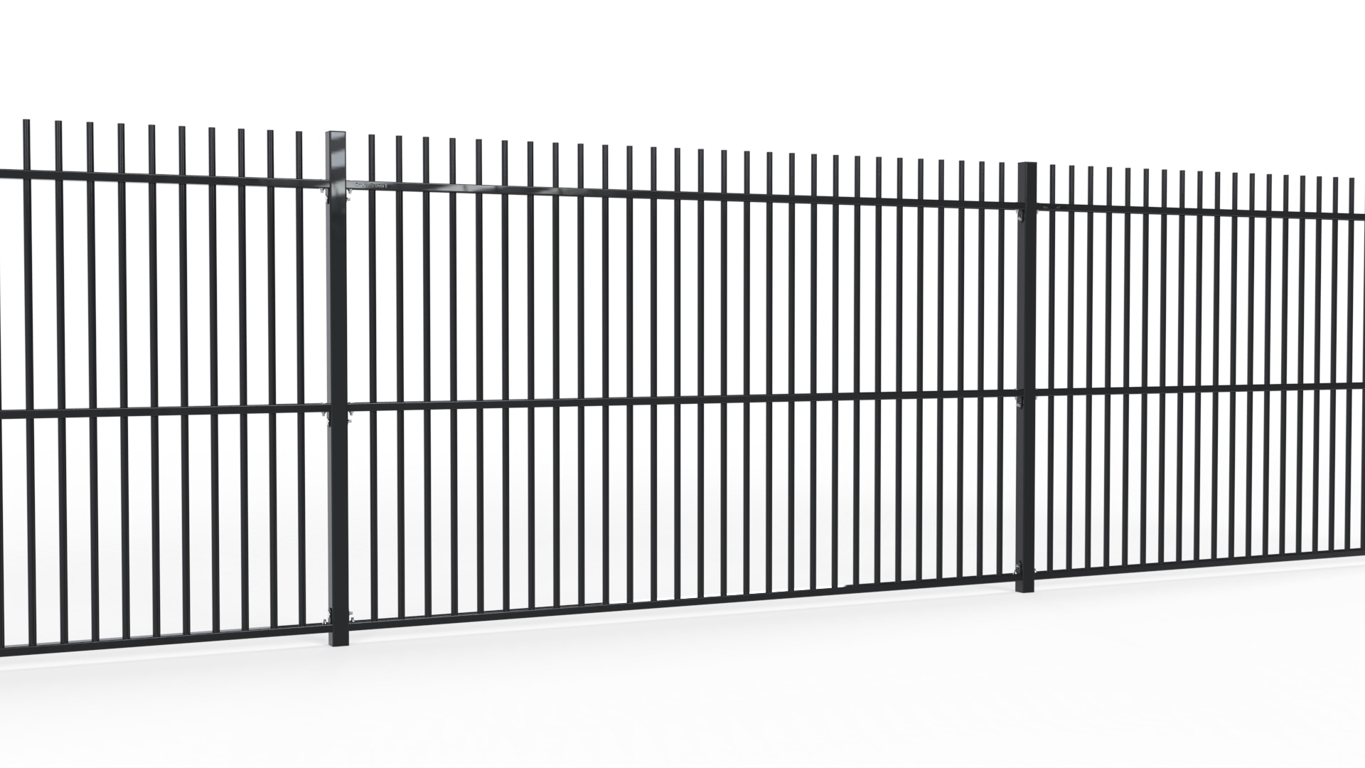 EnviroProtect® 2.4m Vertical Bar Railing | LPS 1175 Certified | First ...