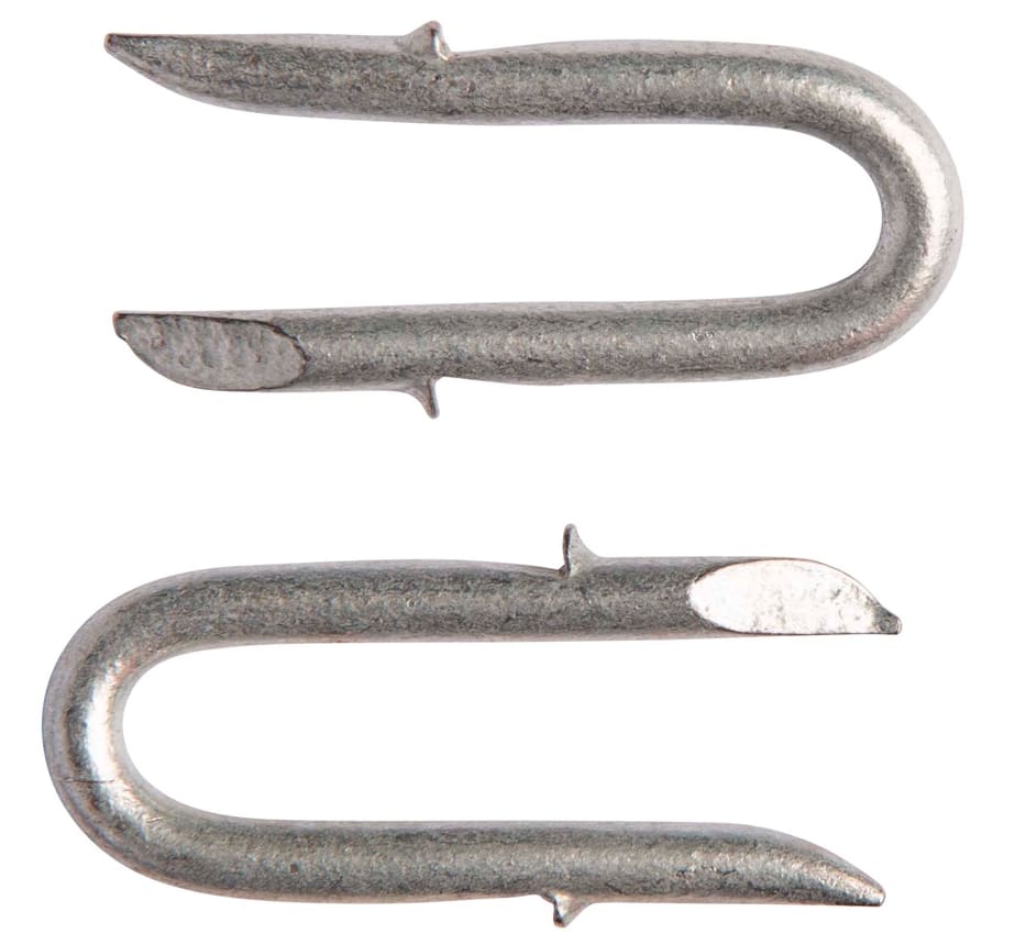 Barbed Staples – Galvanised Fence Fixings | Durable Grip | First Fence Ltd